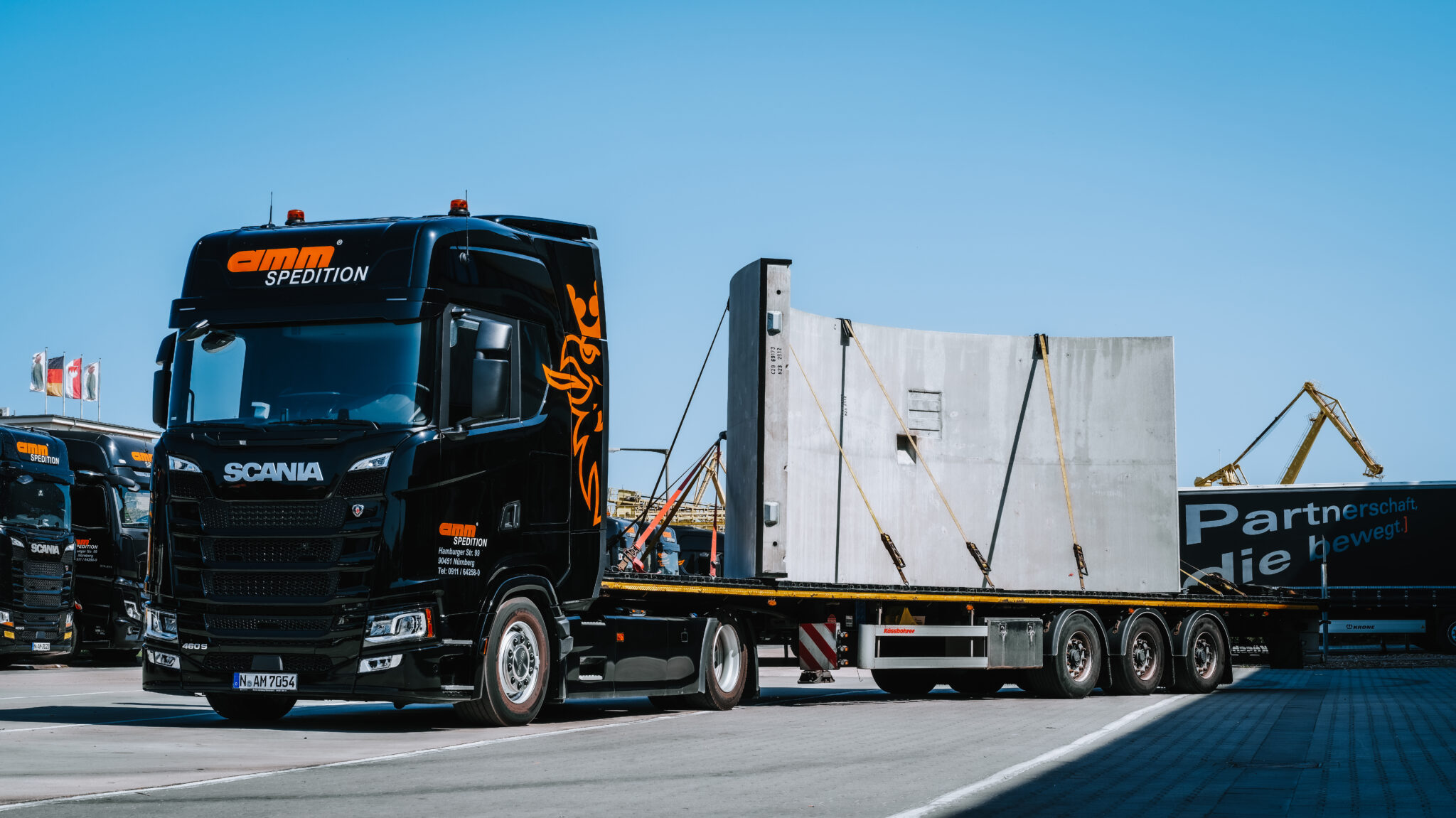 Schwerlast- / Sondertransporte - Amm Spedition